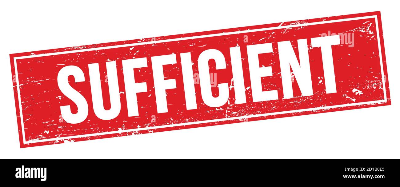 Sufficient stamp hi-res stock photography and images - Alamy