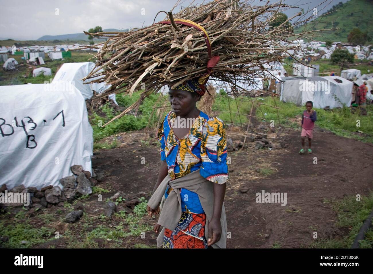 Bulengo refugee camp hi-res stock photography and images - Alamy