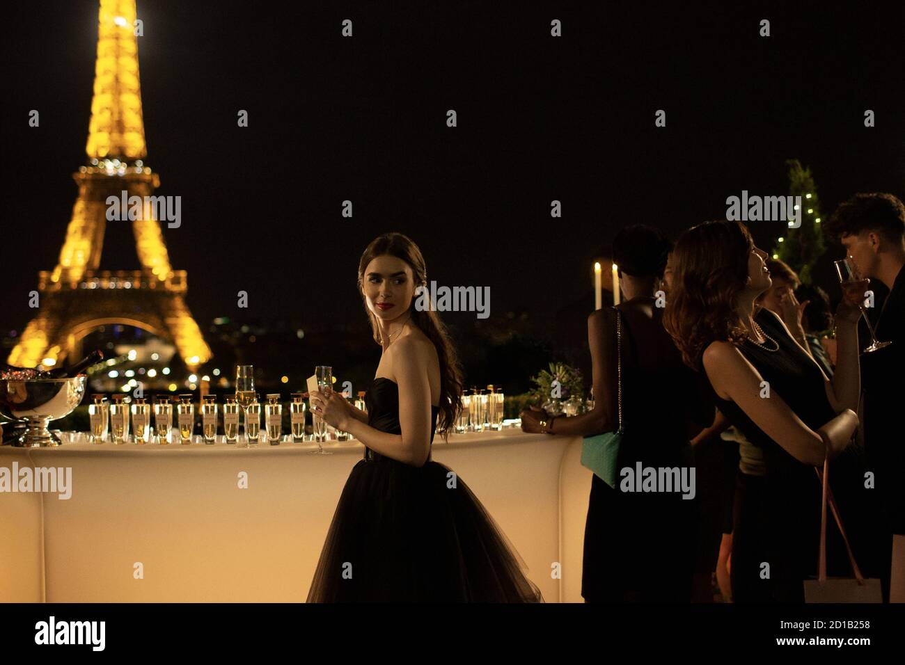 "Emily In Paris" (L To R) Lily Collins As Emily In Episode 102 Of ...