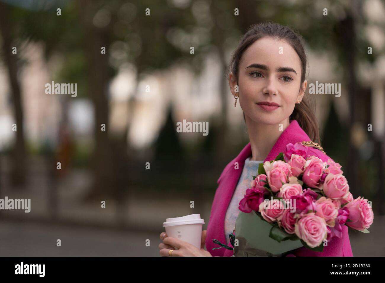"Emily In Paris" (L To R) Lily Collins As Emily In Episode 104 Of ...