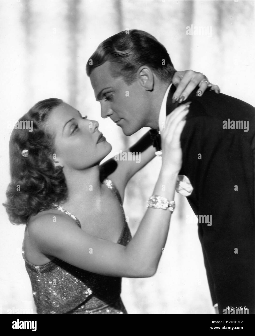 ANN SHERIDAN and JAMES CAGNEY Publicity Portrait for ANGELS WITH DIRTY ...