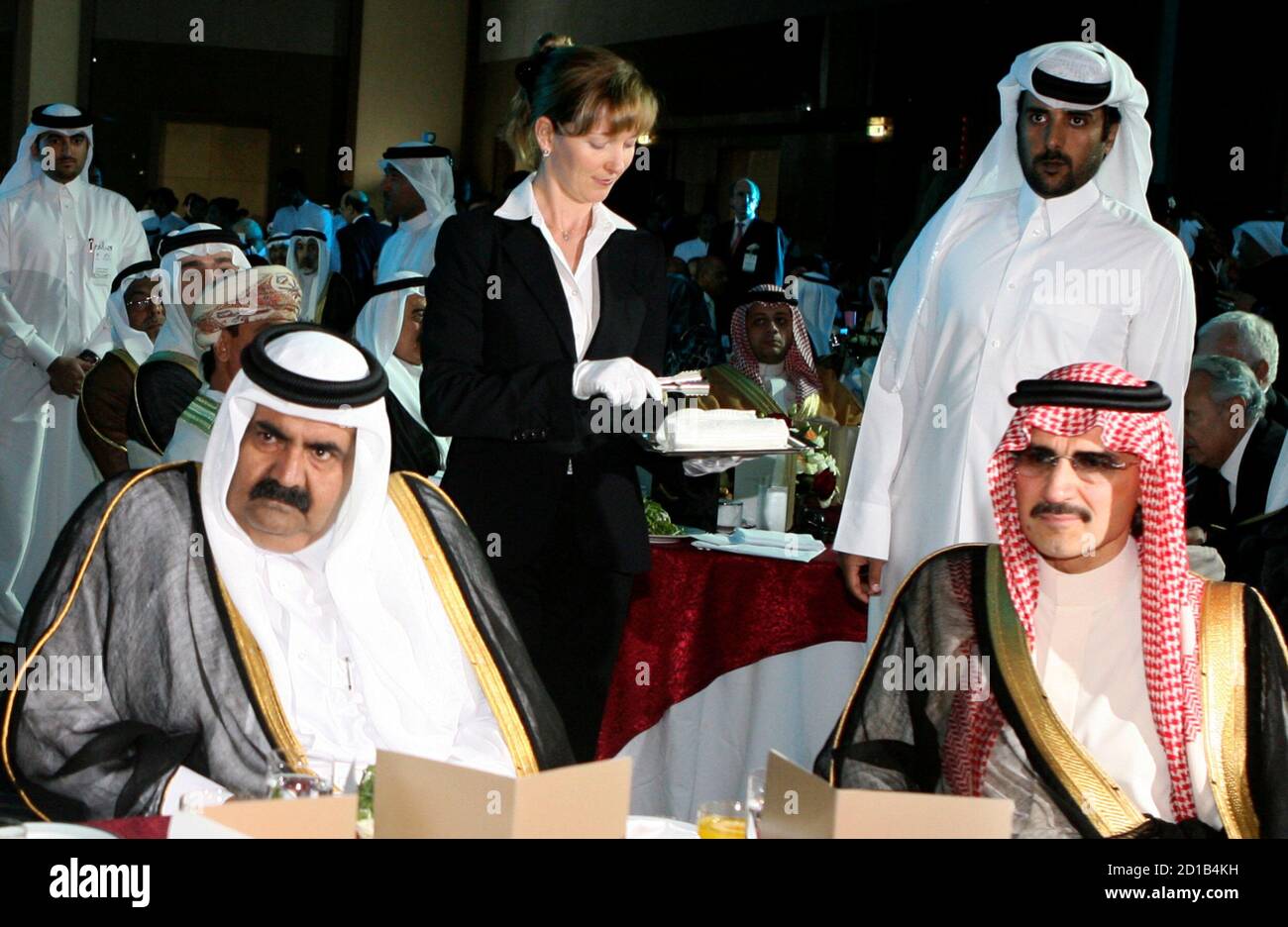 Saudi prince alwaleed bin talal hi-res stock photography and images - Alamy