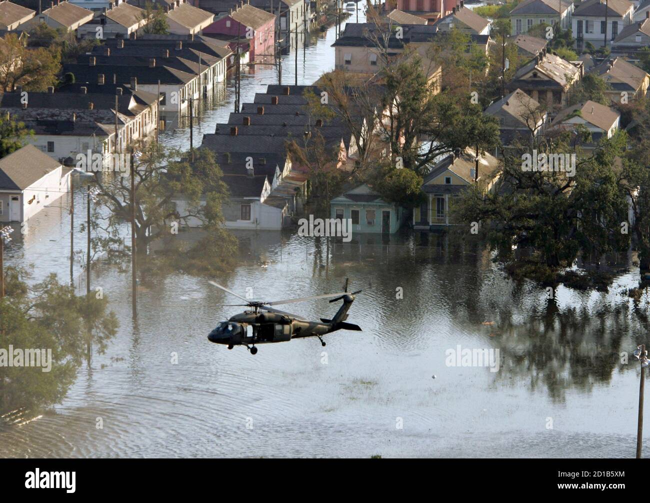 Hurricane katrina flood rescue hi-res stock photography and images - Alamy