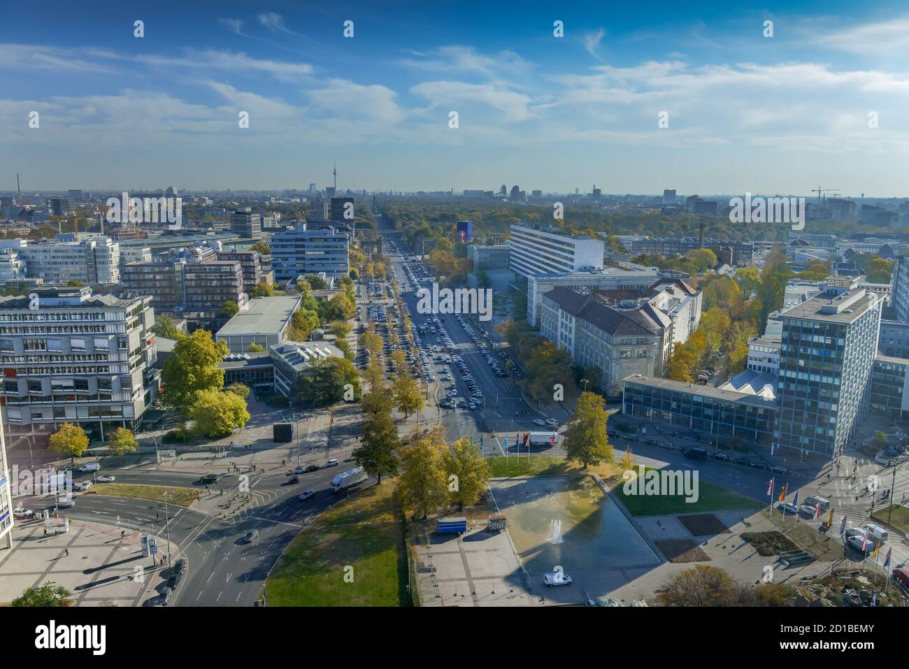 Street of the 17th of June, Charlottenburg, Berlin, Germany, Strasse ...