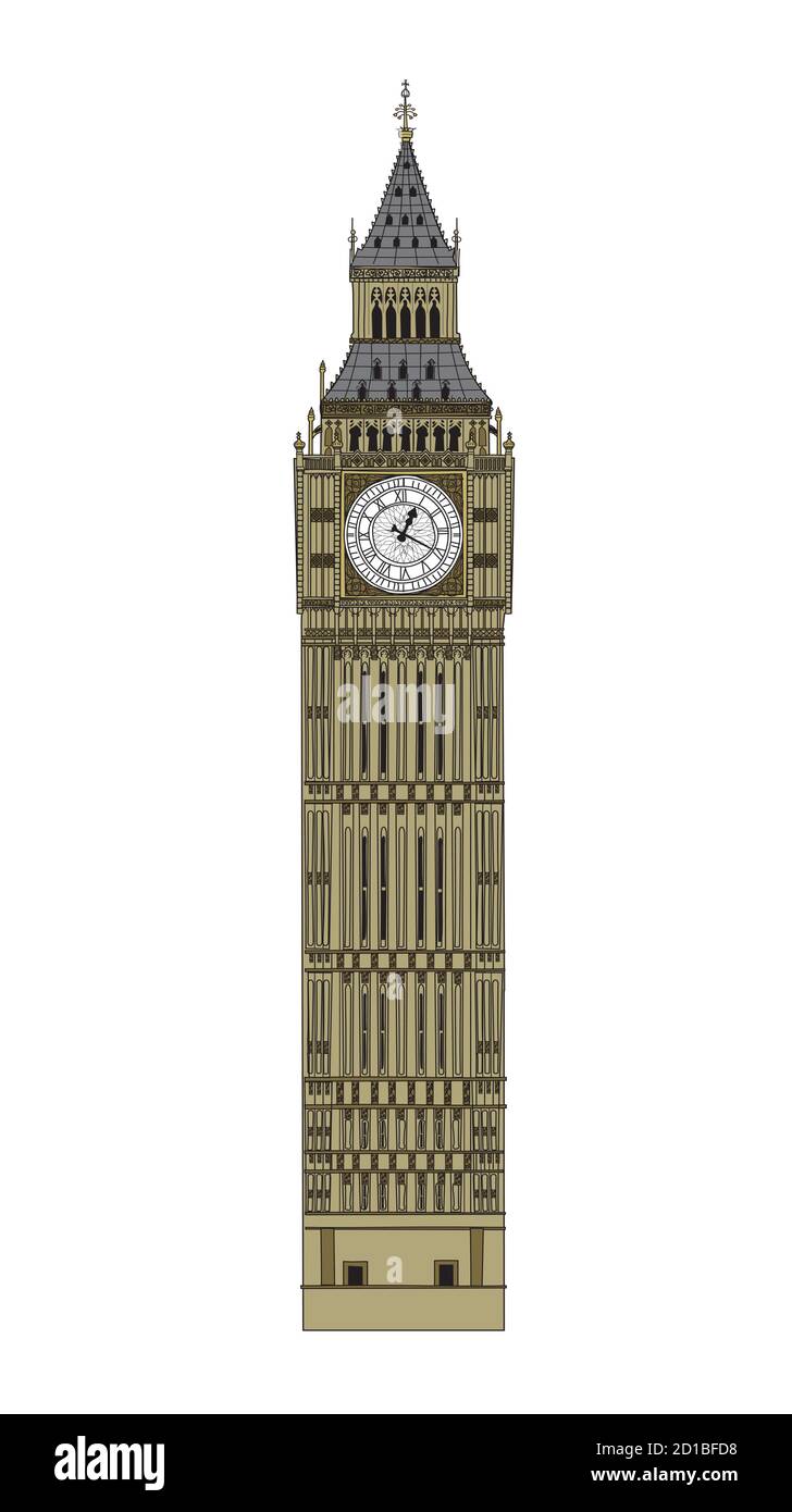 Vector illustration of Big Ben Stock Vector Image & Art - Alamy Vector illustration of Big Ben Stock Vector Image & Art - Alamy