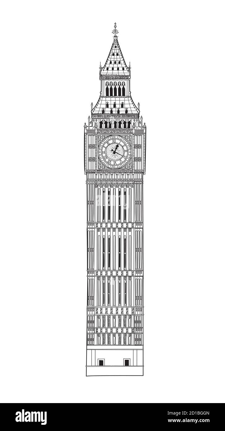 Vector illustration of Big Ben Stock Vector Image & Art - Alamy Vector illustration of Big Ben Stock Vector Image & Art - Alamy