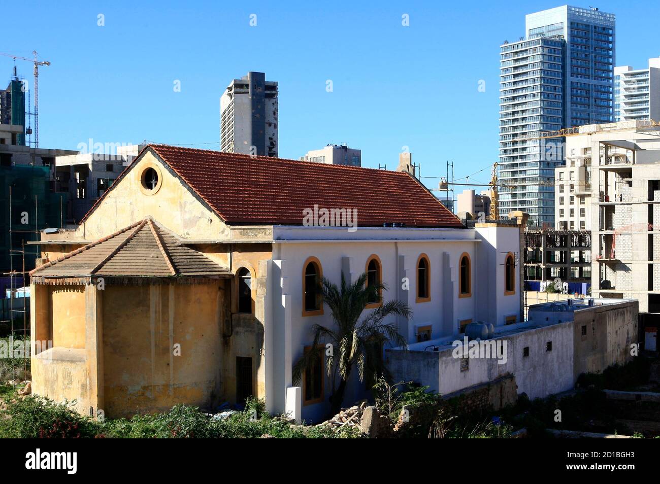 Maghen Abraham, Beirut's oldest synagogue, undergoes renovation in Wadi ...
