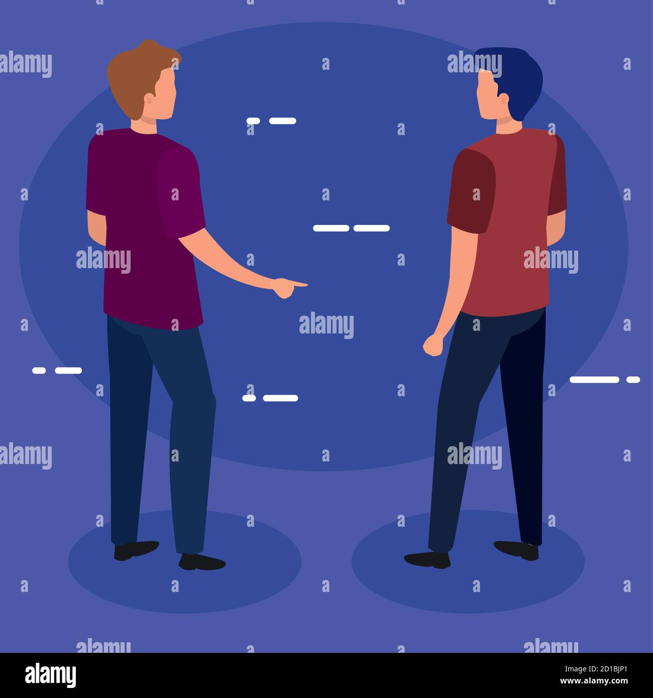 Men cartoons of back vector design Stock Vector Image & Art - Alamy
