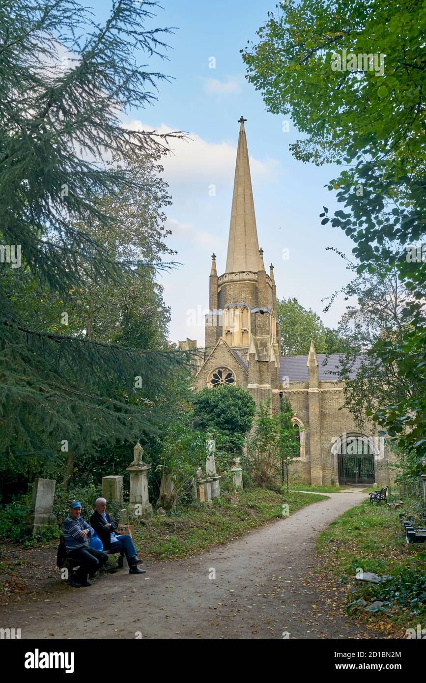 abbney park cemetery hackney Stock Photo - Alamy