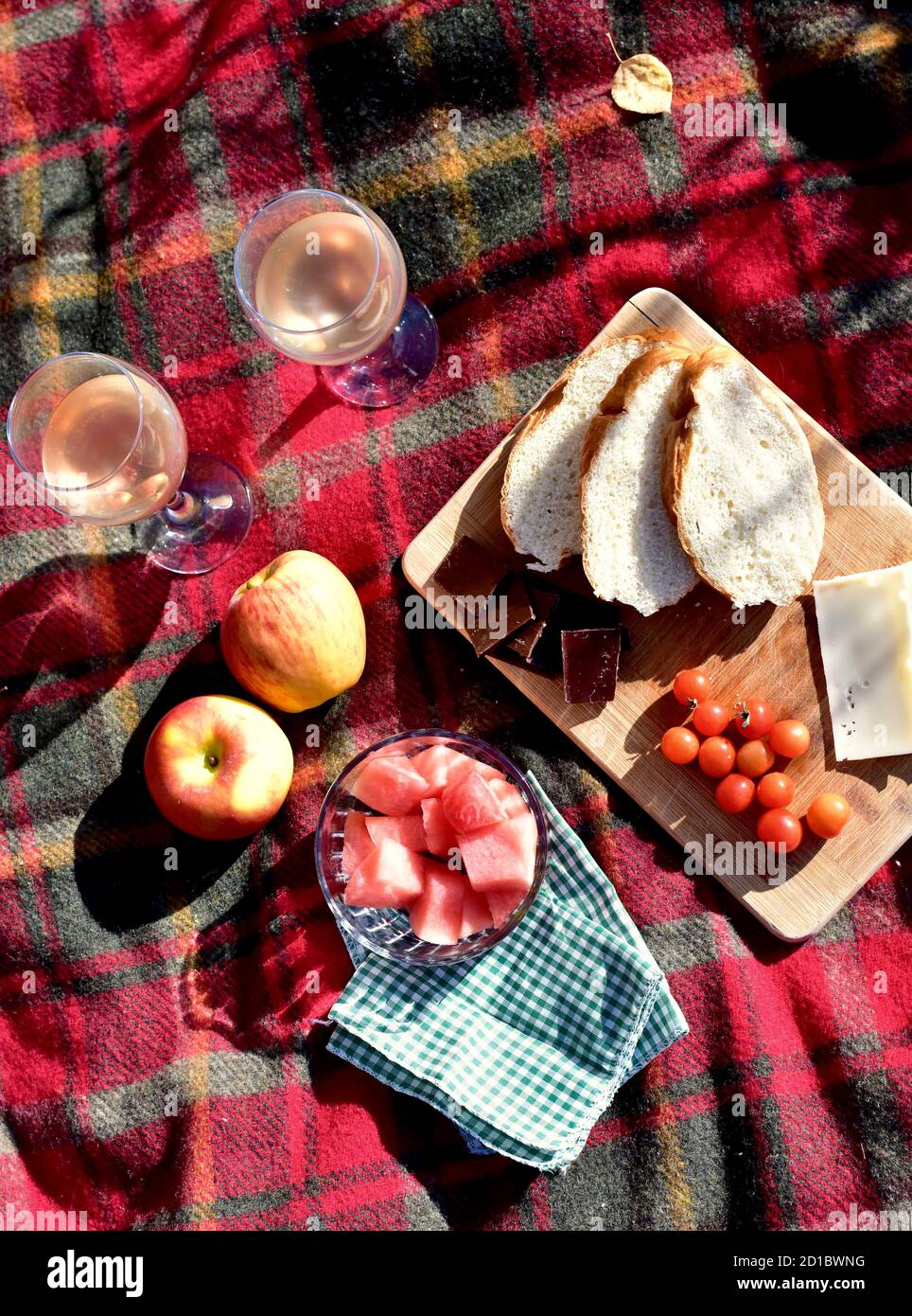 Seasonal warm autumn afternoon for gorgeous park picnic to enjoy the ...