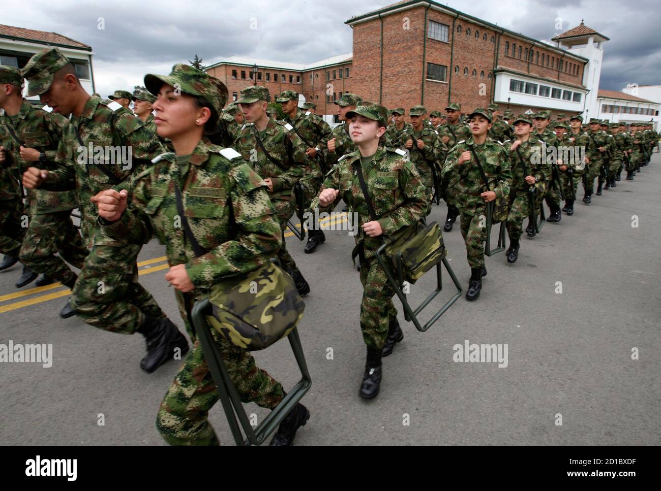 Female cadet training hi-res stock photography and images - Alamy
