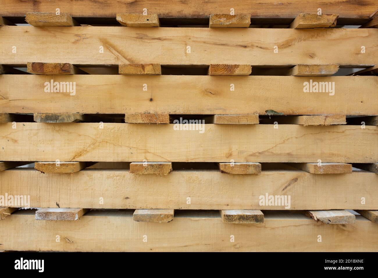 Pallet wooden box texture close up Stock Photo - Alamy