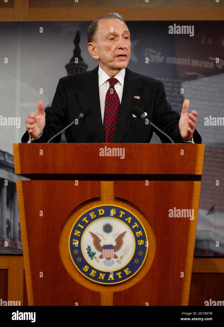 Majority vote of the senate united states hi-res stock photography and ...