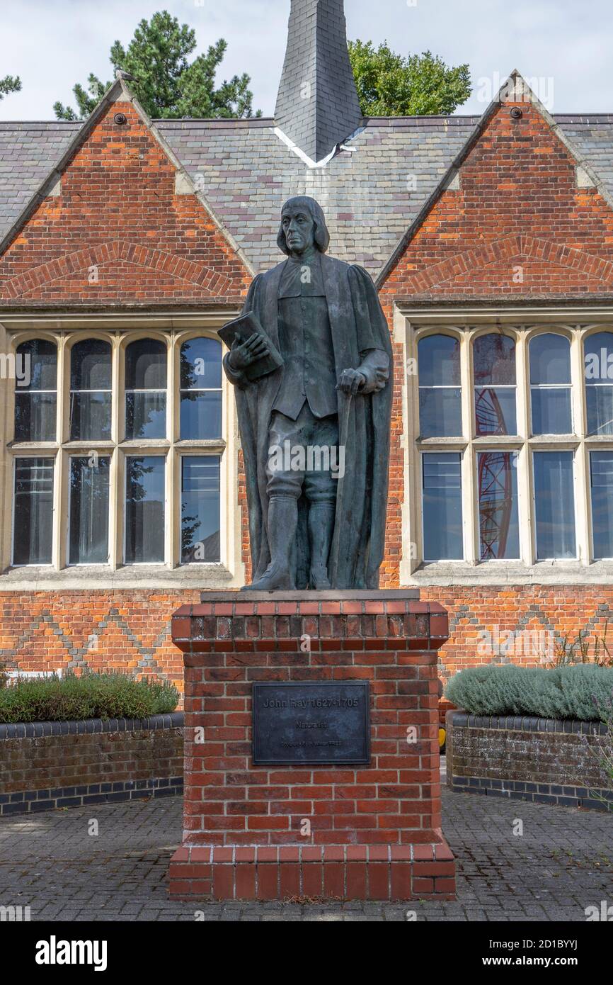 John ray statue braintree hi-res stock photography and images - Alamy