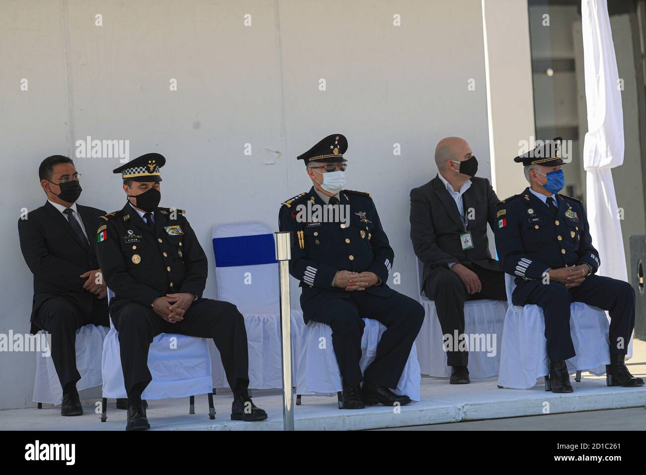 Aspectos, durante la ceremonia militar por la toma de protesta y de ...