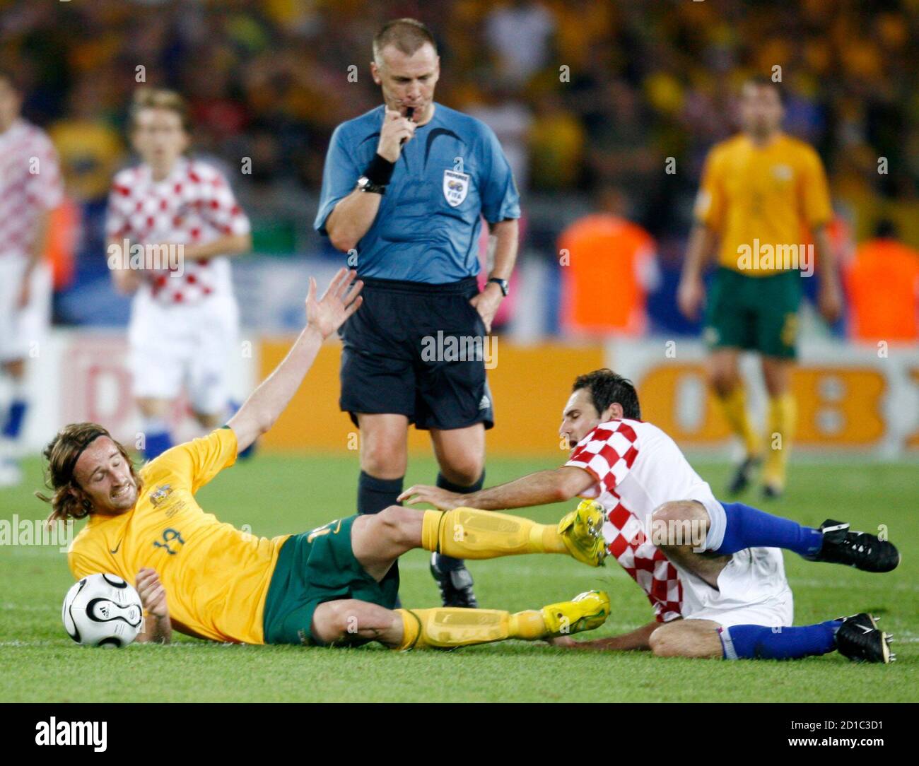 Croatia australia 2006 yellow hi-res stock photography and images - Alamy