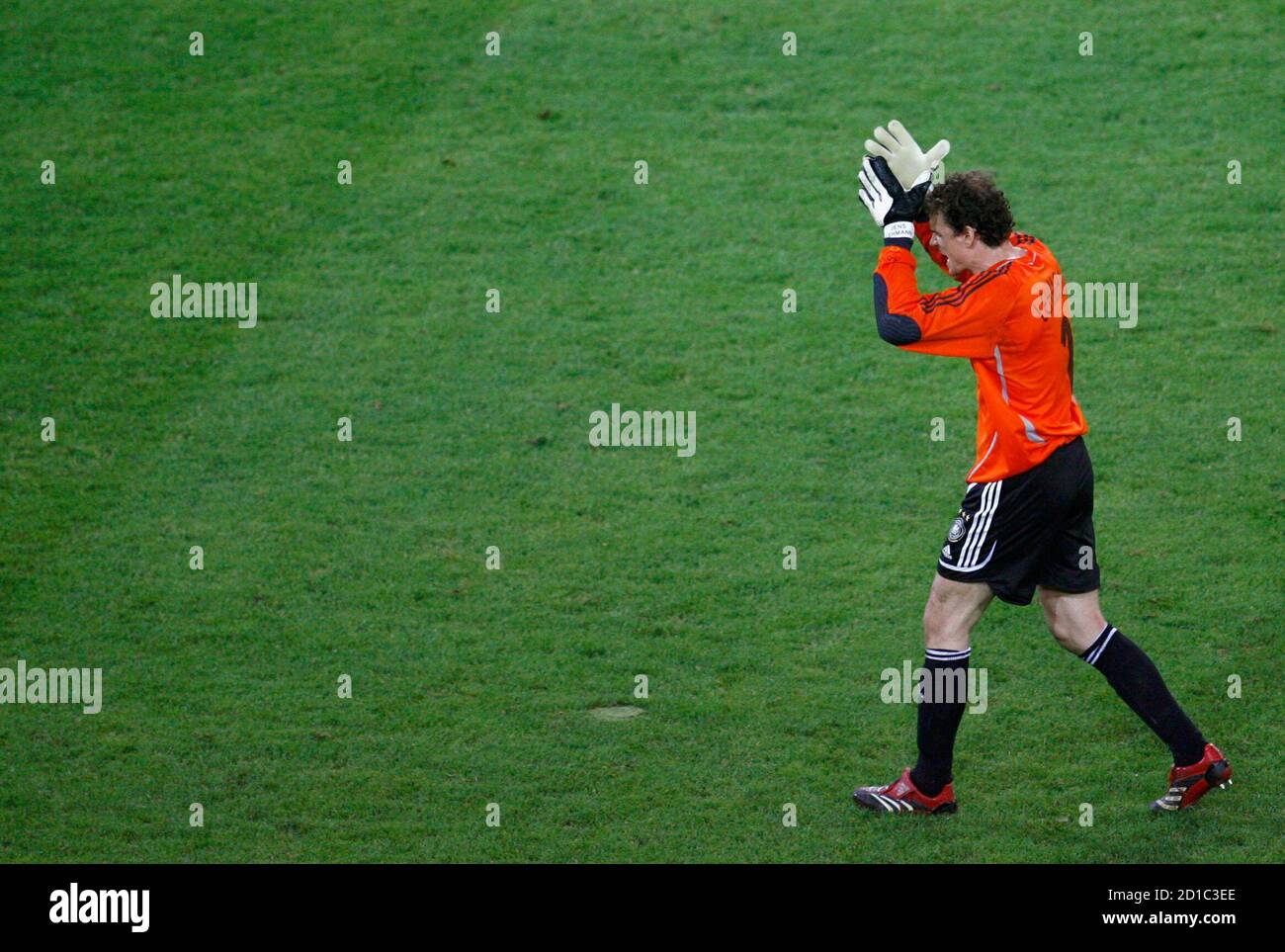 Germanys jens lehmann after the match hi-res stock photography and ...