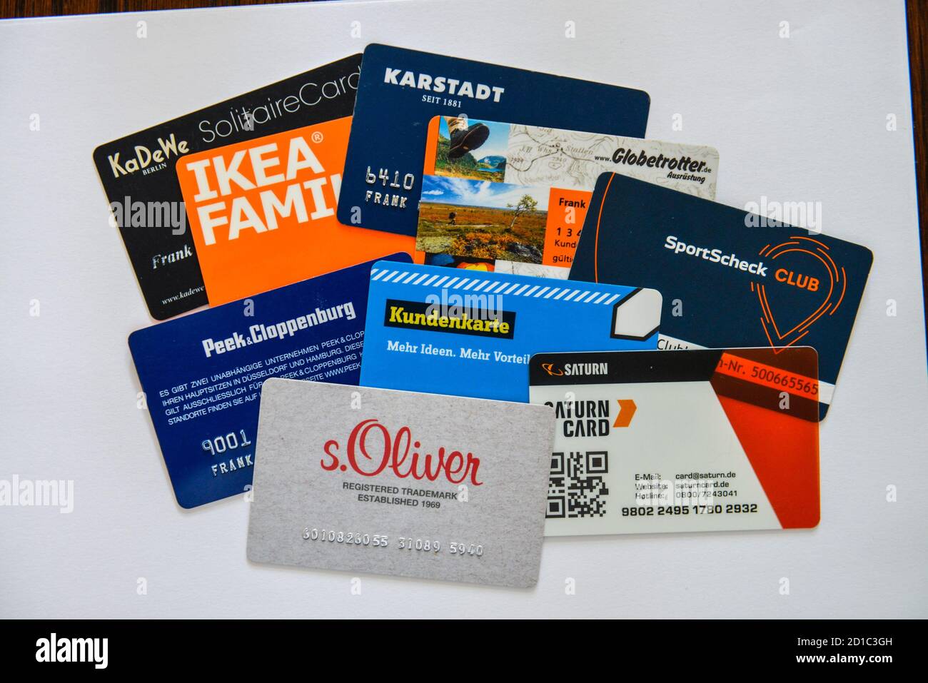 Customercards hi-res stock photography and images - Alamy