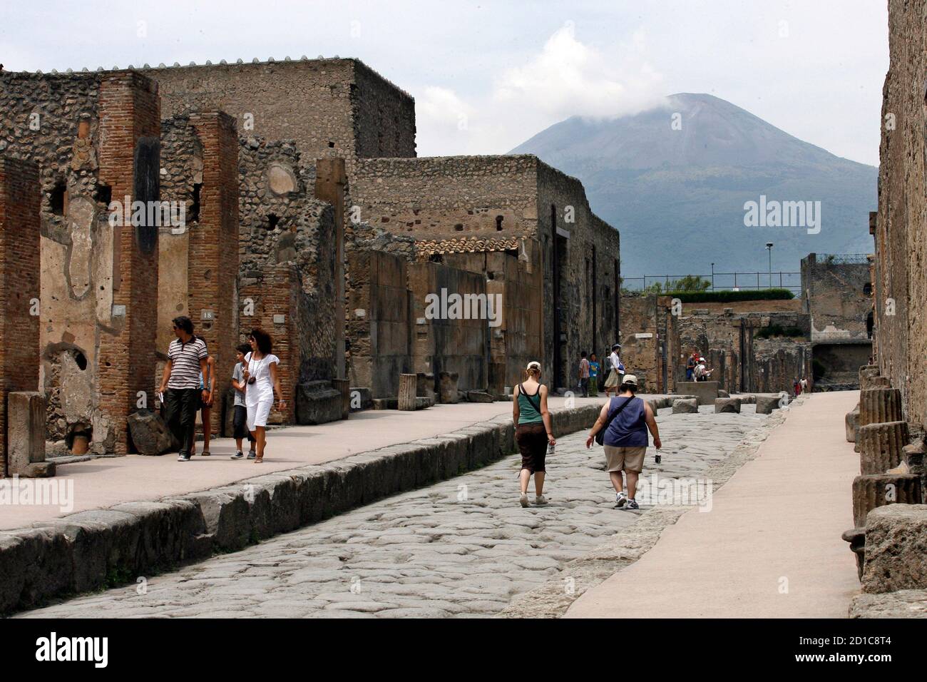 After eruption mount vesuvius in hi-res stock photography and images ...