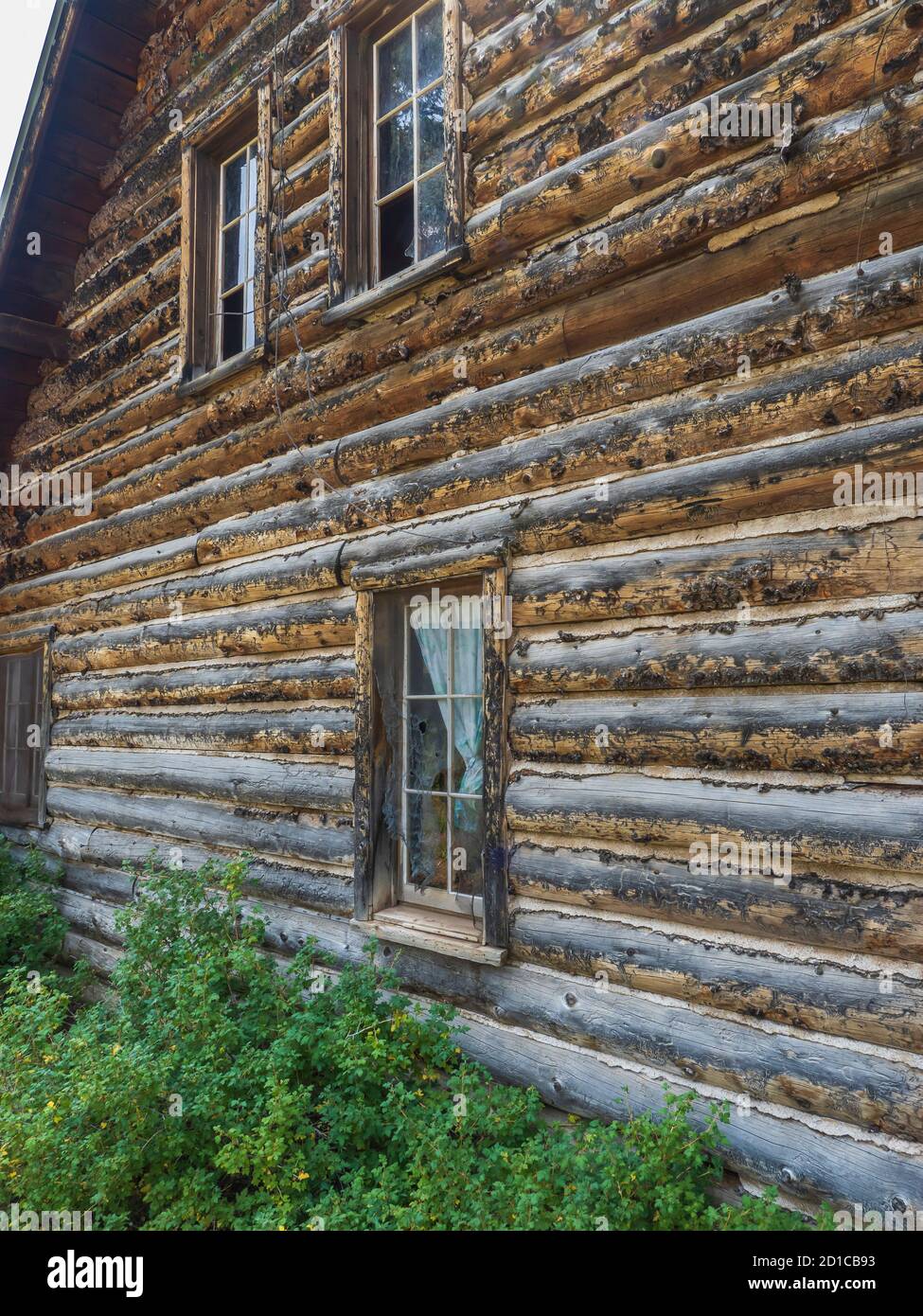Abandoned ranch house near Crane Lake, Grand Mesa, Colorado Stock Photo ...