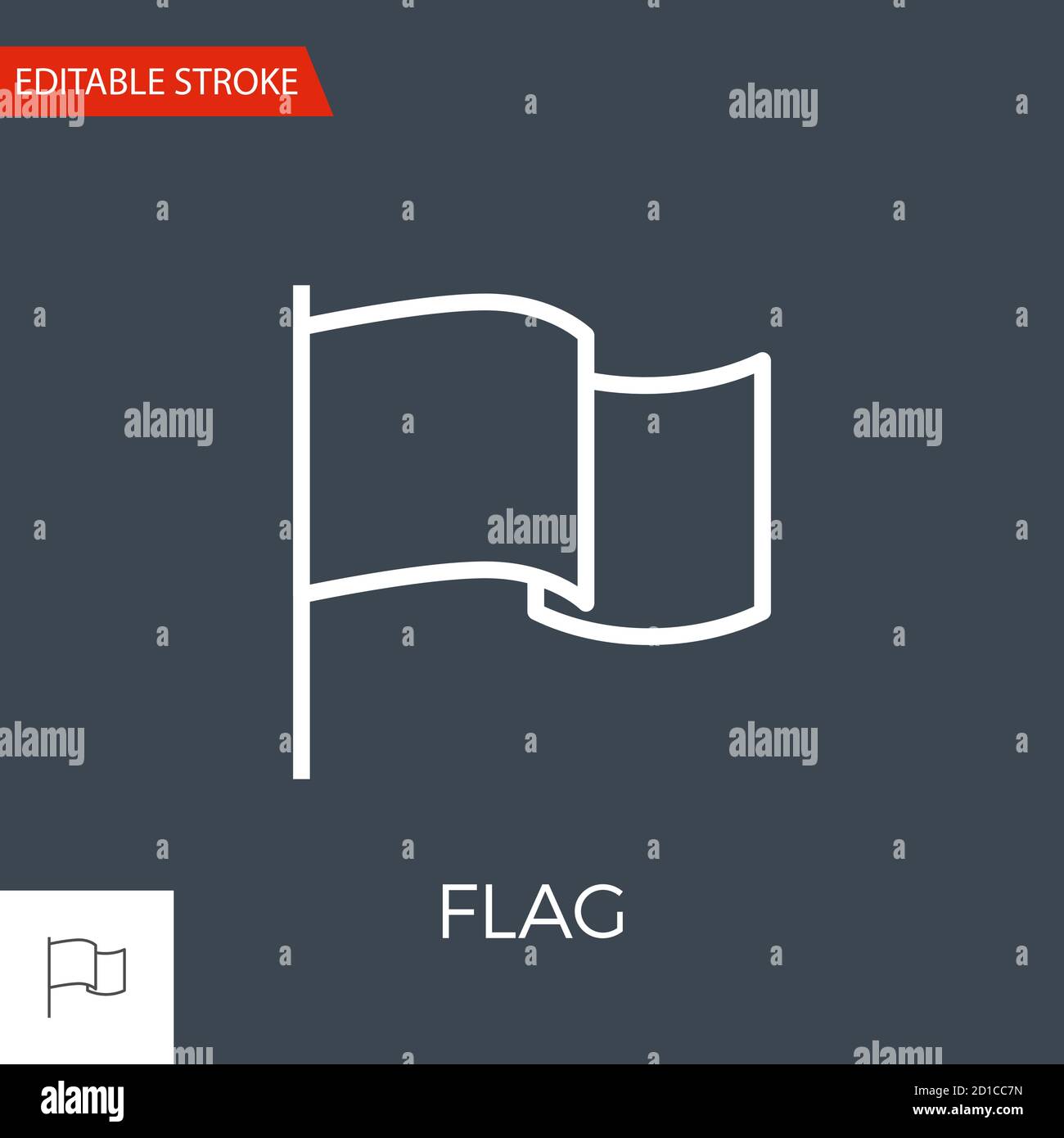 Flag Vector Icon Stock Vector Image & Art - Alamy