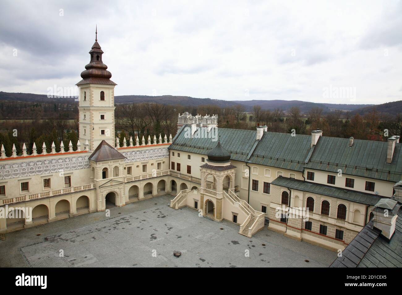 Krasiczyn castle hi-res stock photography and images - Alamy