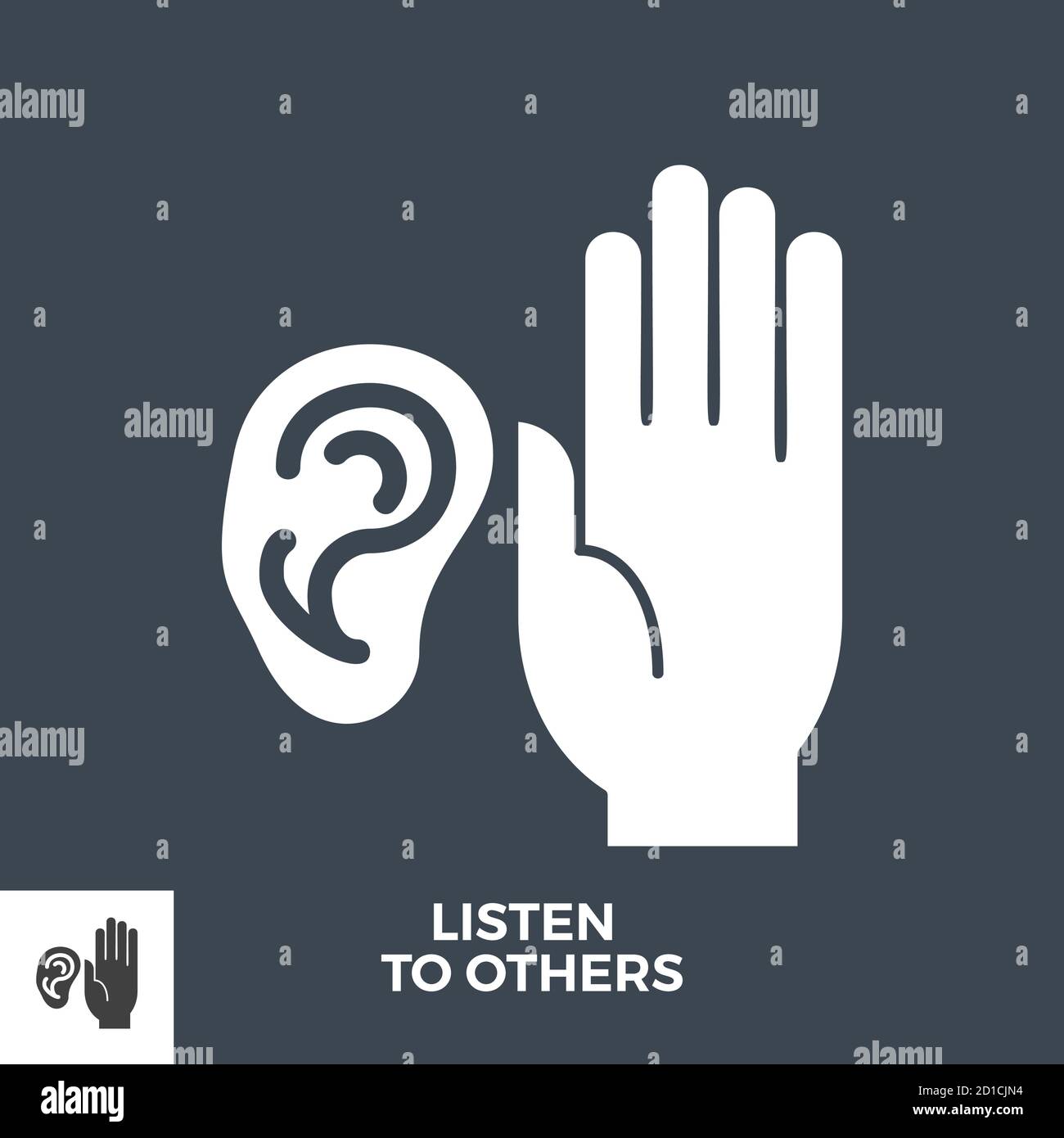 Talking to others Stock Vector Images - Alamy