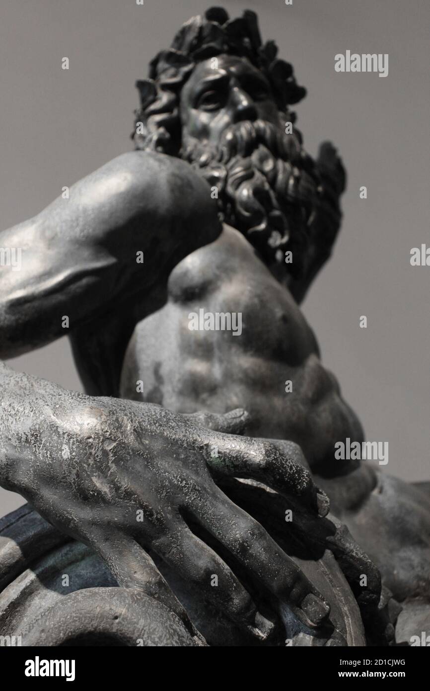 Visual perspective of Neptune Stock Photo - Alamy