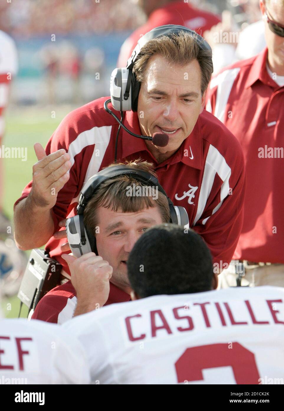 Nick saban 2007 alabama hi-res stock photography and images - Alamy