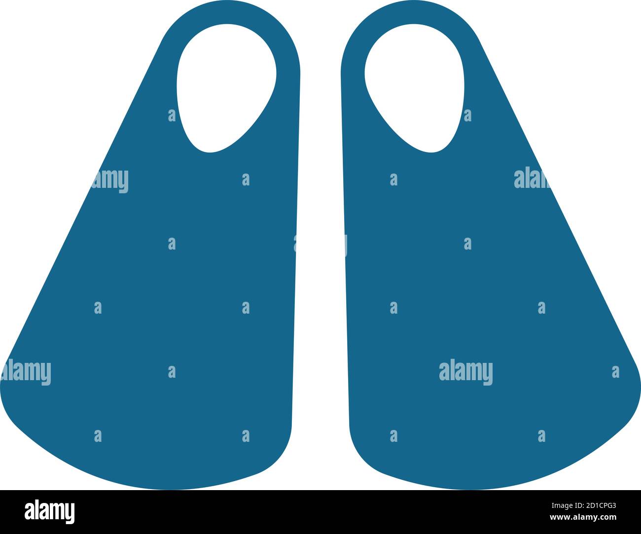 sea fins flat style icon vector design Stock Vector Image & Art - Alamy