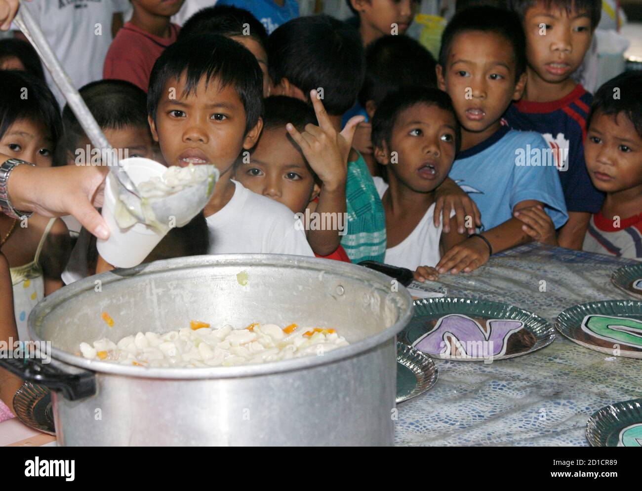 Philippines Feeding Program High Resolution Stock Photography and ...
