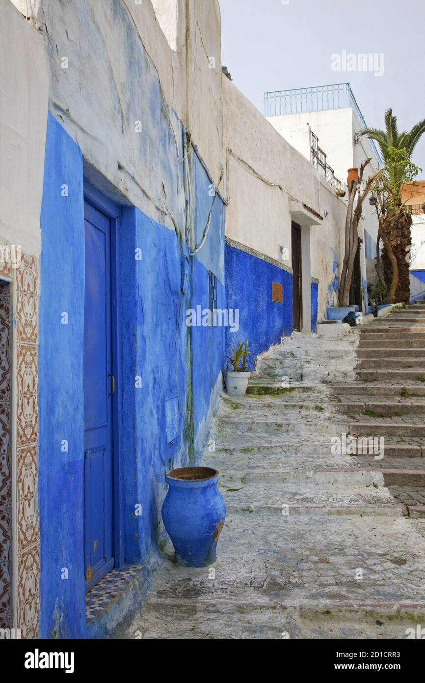 Kasbah of the Udayas in Rabat. Morocco Stock Photo - Alamy