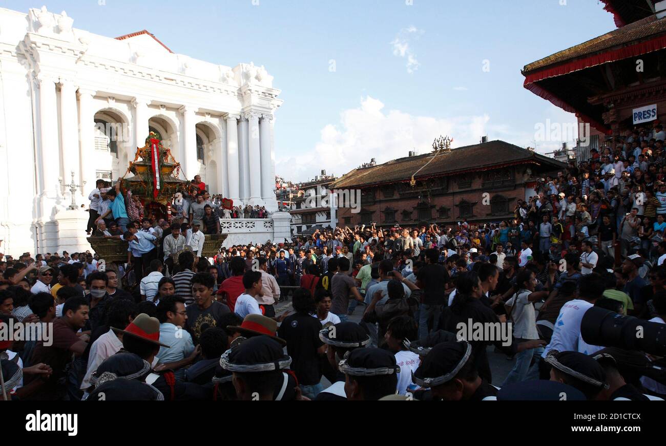 Basantpur darbar square hi-res stock photography and images - Alamy