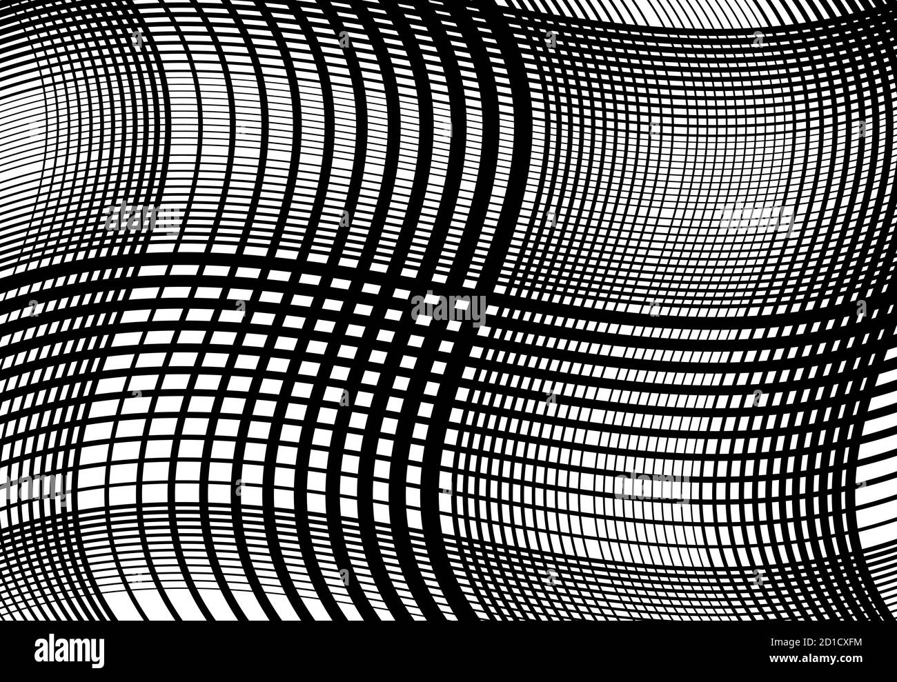 Wavy, billow, undulate lines reticulate, snake-skin mesh, grid ...