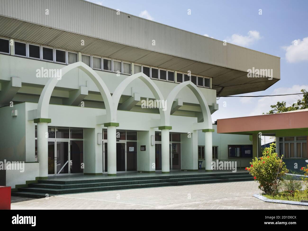 Sports Complex Social center in Male. Republic of the Maldives Stock ...