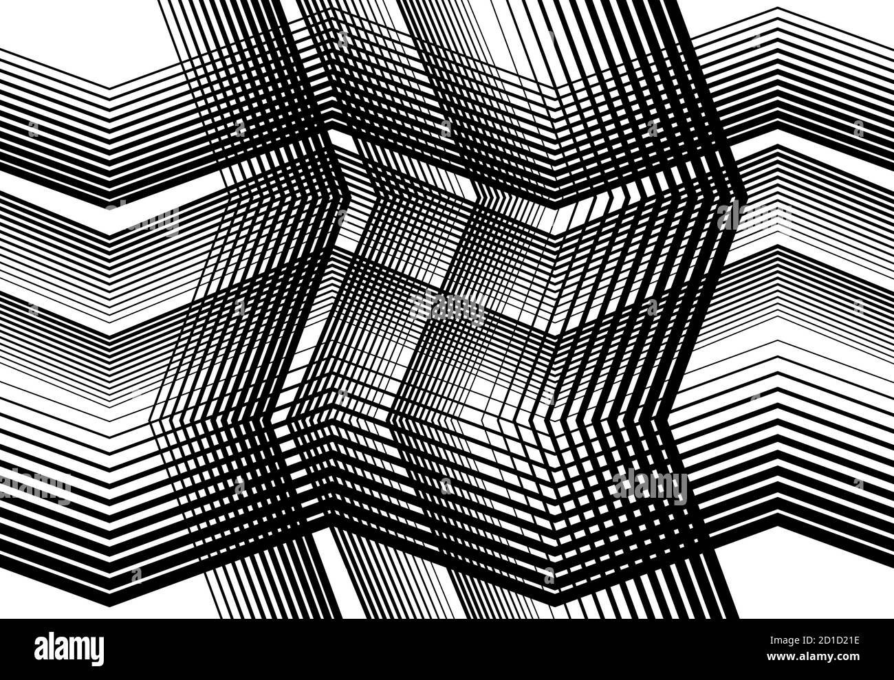 Wavy, billow, undulate lines reticulate, snake-skin mesh, grid ...