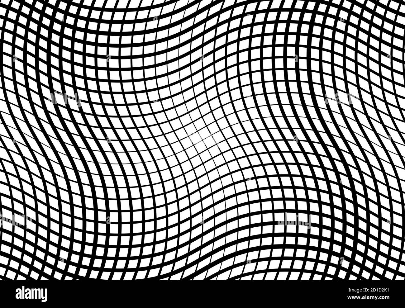 Wavy, billow, undulate lines reticulate, snake-skin mesh, grid ...