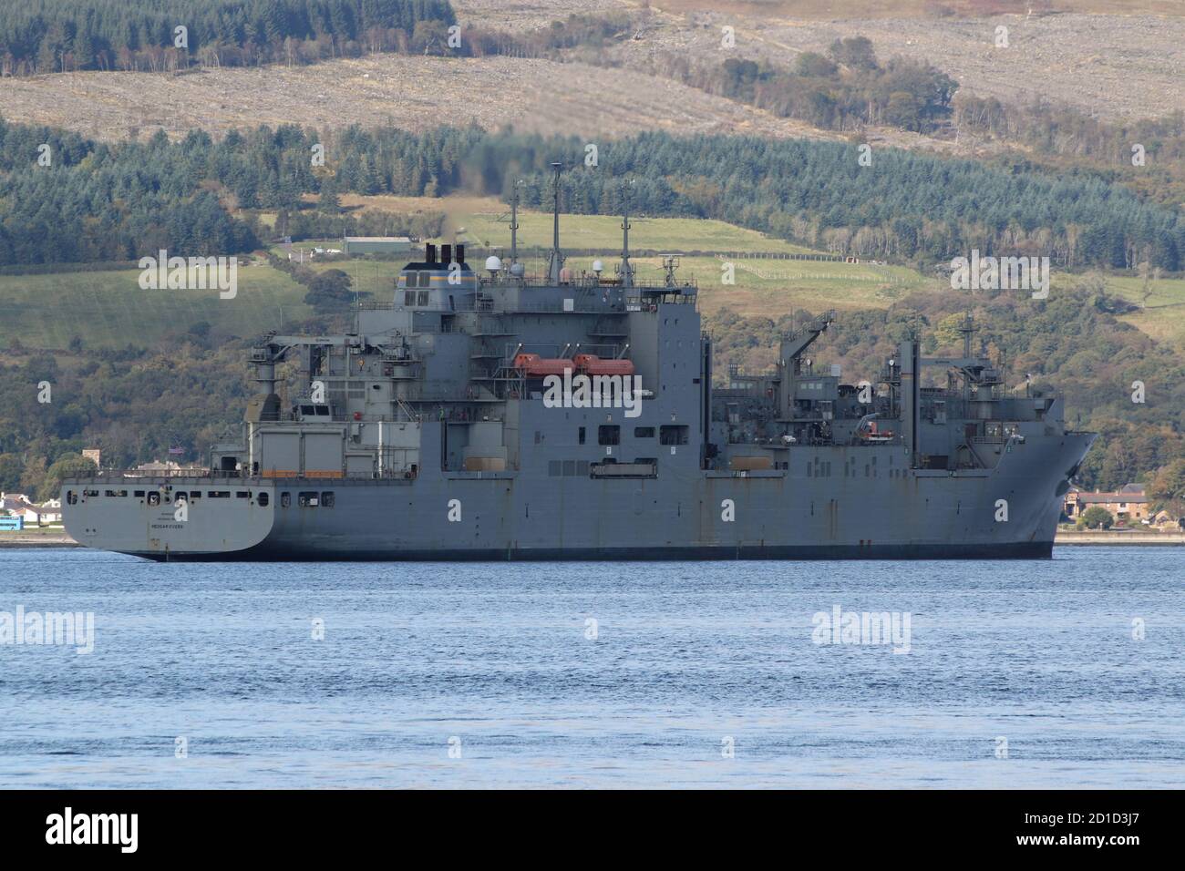 USNS Medgar Evers (T-AKE-13), a Lewis and Clark-class dry cargo ...