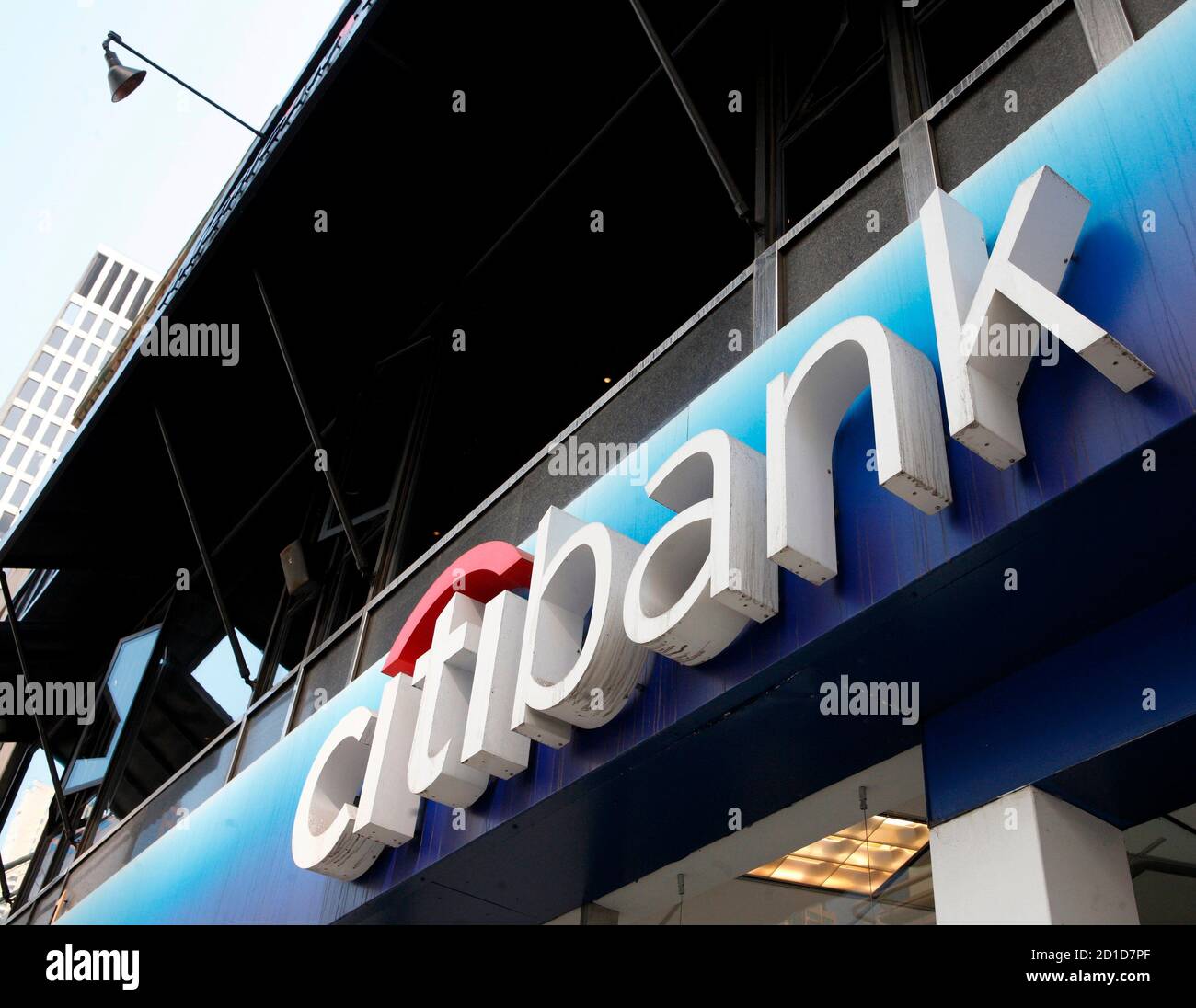 Citibank sign logo hi-res stock photography and images - Alamy
