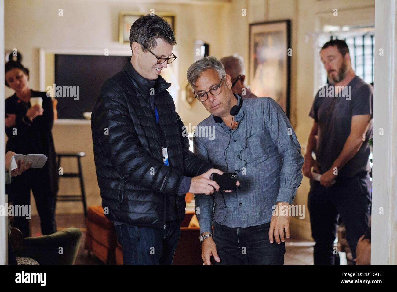 THE BOYS IN THE BAND, from left: director of photography Bill Pope ...