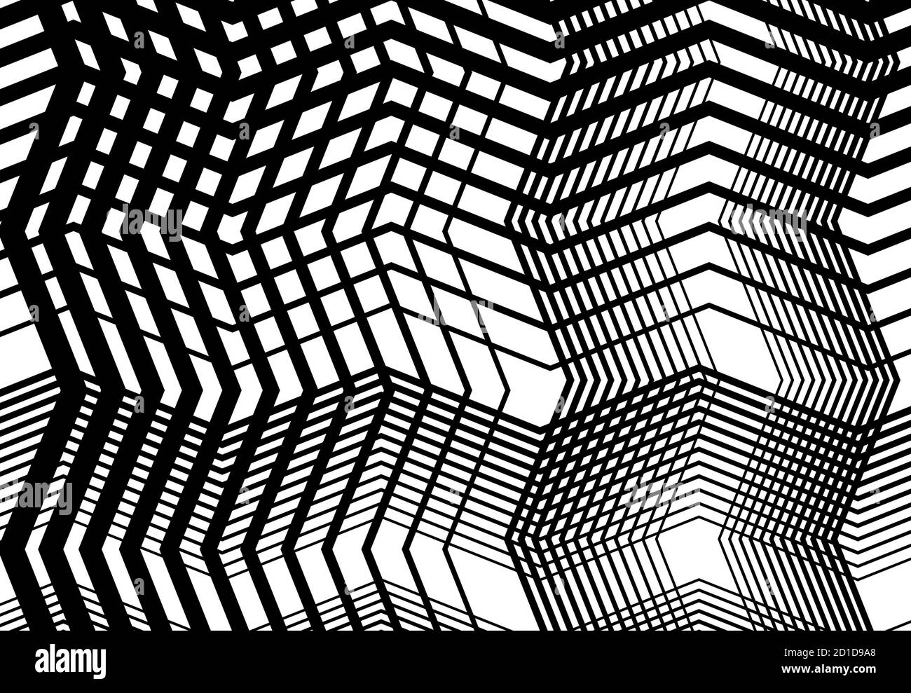 Geometric structure angular, angled lines, stripes grid, mesh and ...