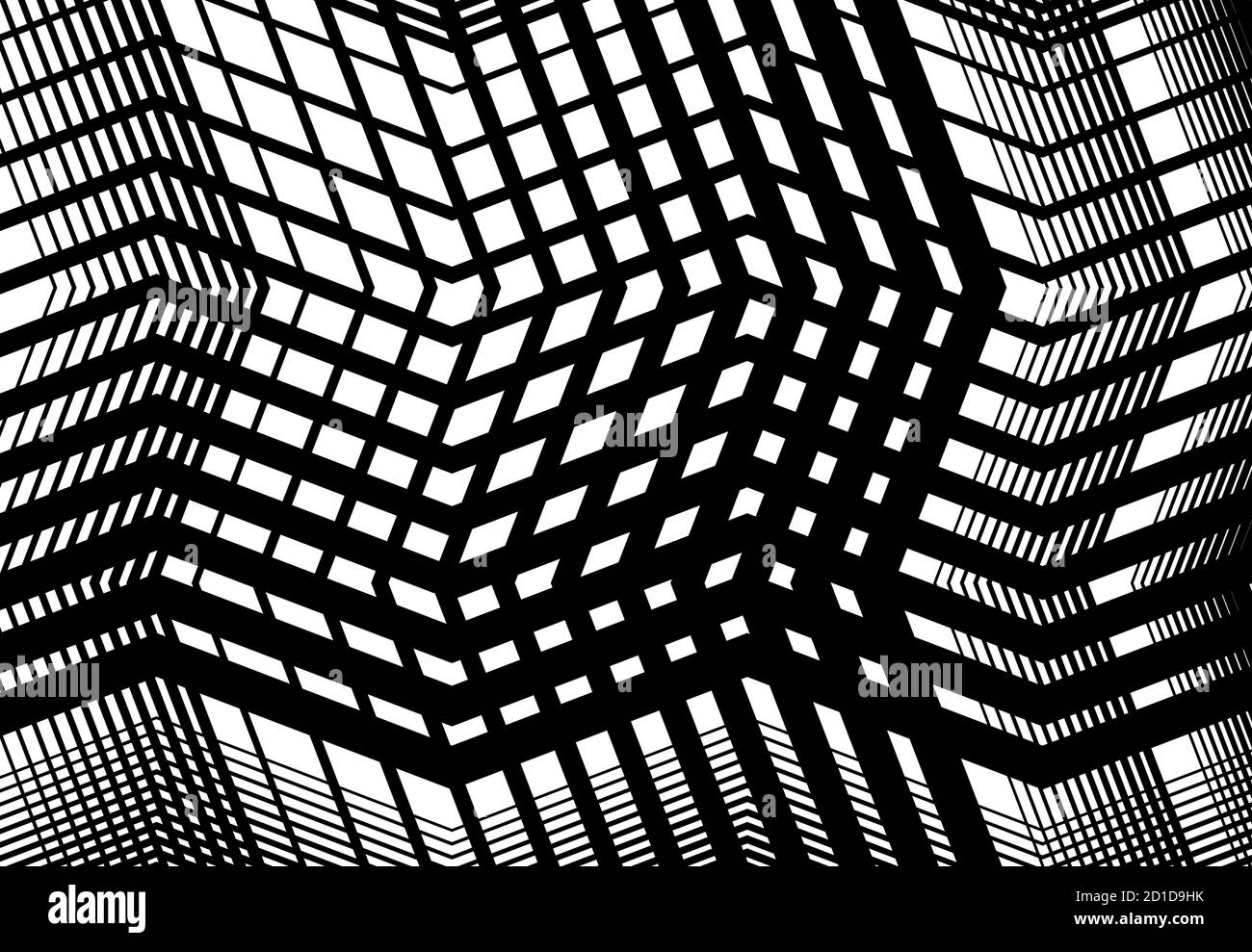 Geometric structure angular, angled lines, stripes grid, mesh and ...