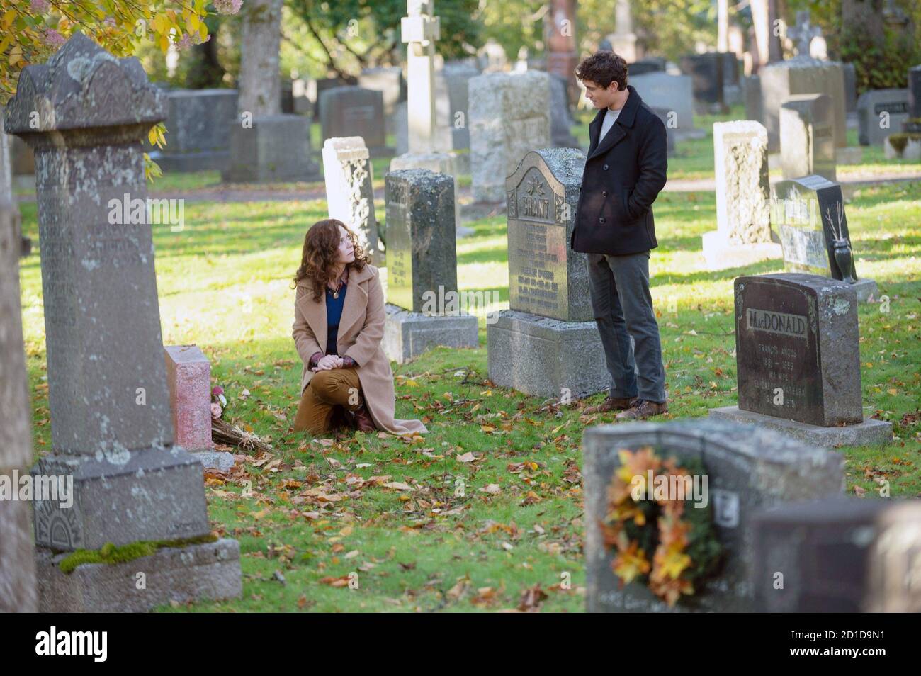 BOOKS OF BLOOD, from left: Anna Friel, Rafi Gavron, 2020. ph: Chris ...