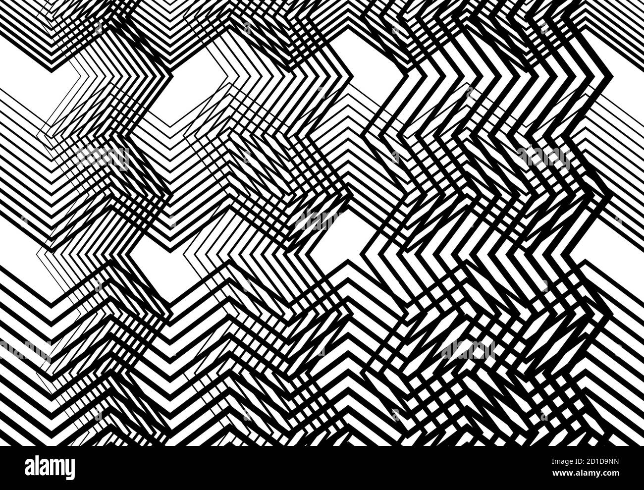 Geometric structure angular, angled lines, stripes grid, mesh and ...