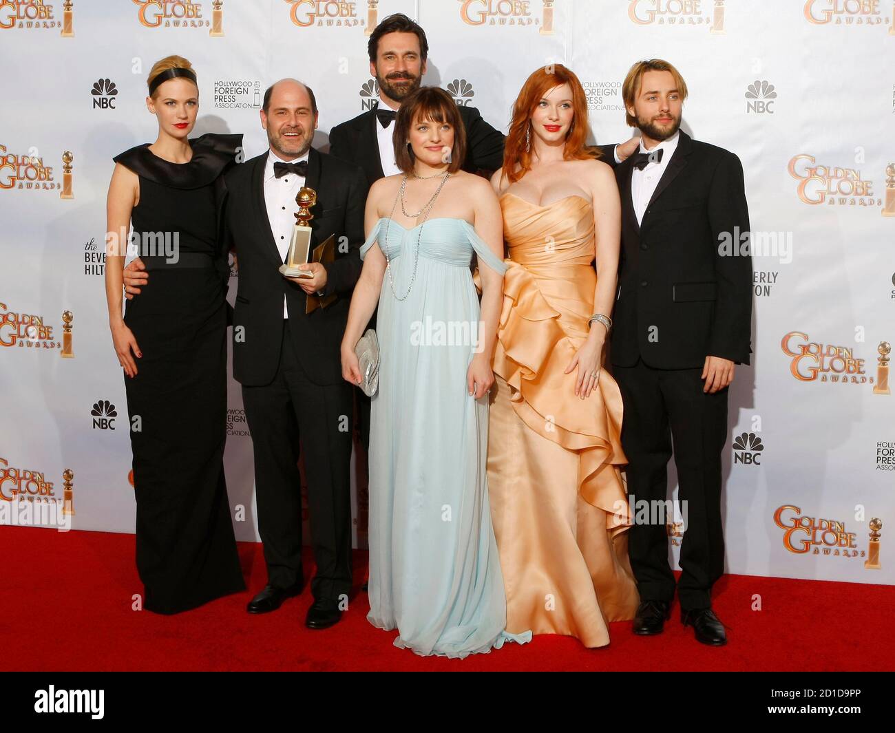 Mad men cast members january jones hi-res stock photography and images ...