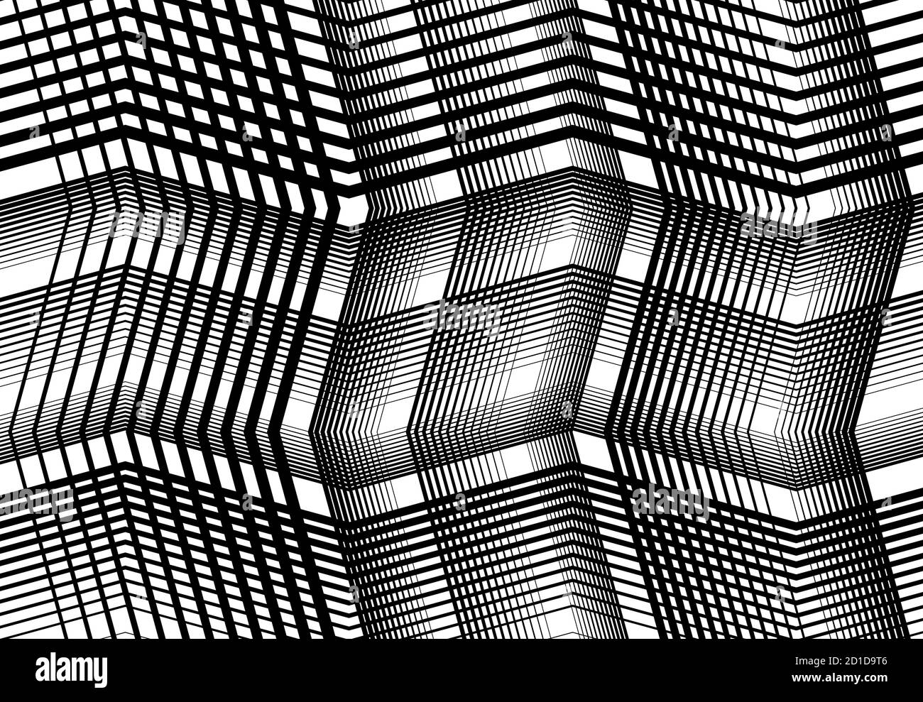 Geometric structure angular, angled lines, stripes grid, mesh and ...