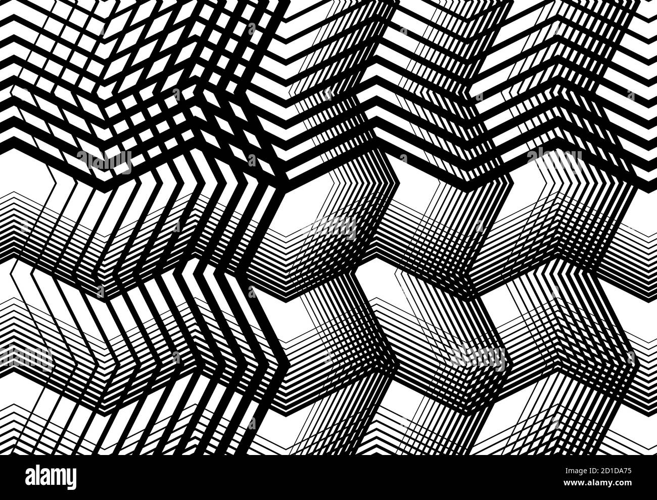 Geometric Structure Angular Angled Lines Stripes Grid Mesh And Trellis Grating Pattern