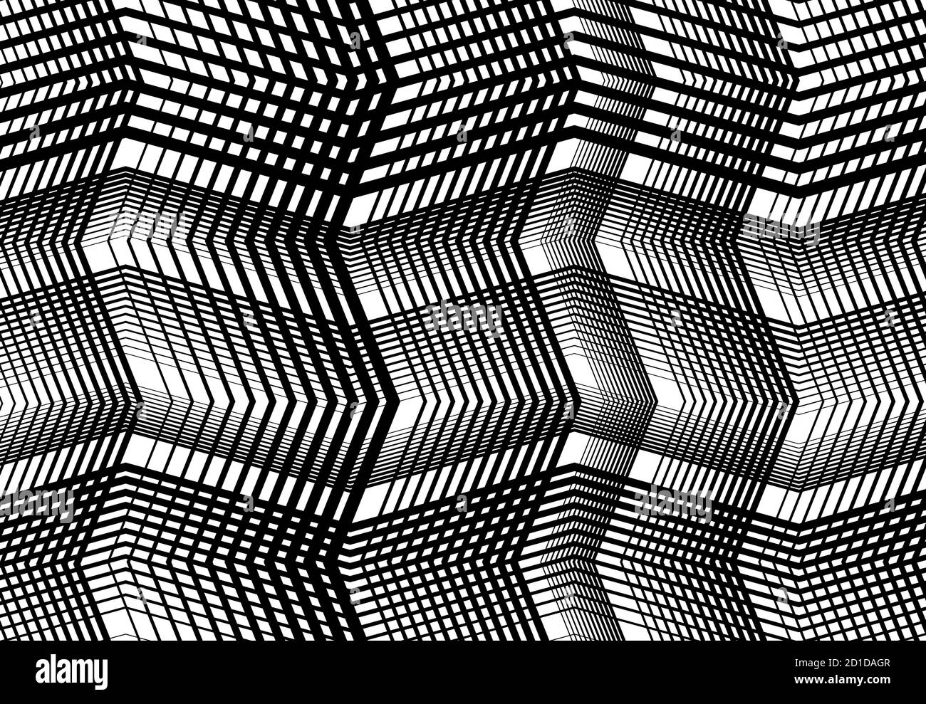 Geometric Structure Angular Angled Lines Stripes Grid Mesh And Trellis Grating Pattern