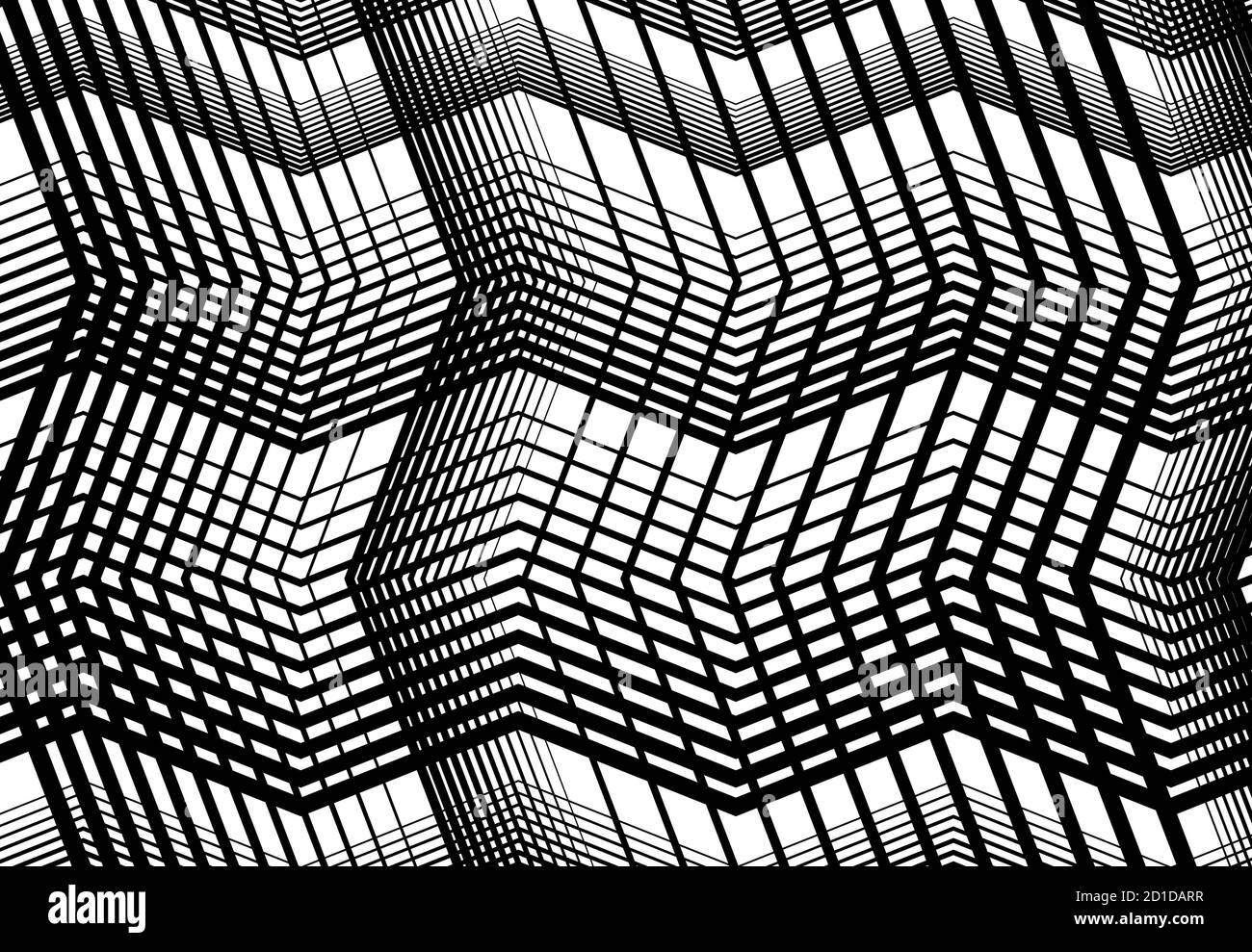 Geometric structure angular, angled lines, stripes grid, mesh and ...