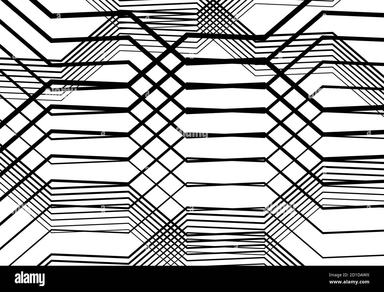 Geometric structure angular, angled lines, stripes grid, mesh and ...